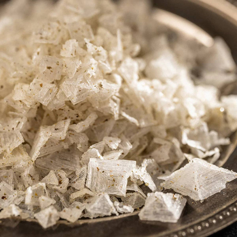 Jūros druskos dribsniai su česnaku ir baziliku 75 g - Thalassa